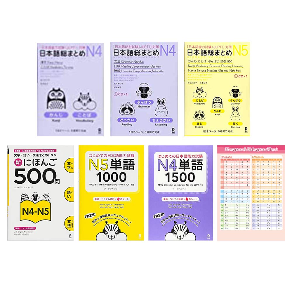 Nihongo Sou Matome JLPT N5/N4: Complete Set Nipponrama, 09/28/2023
